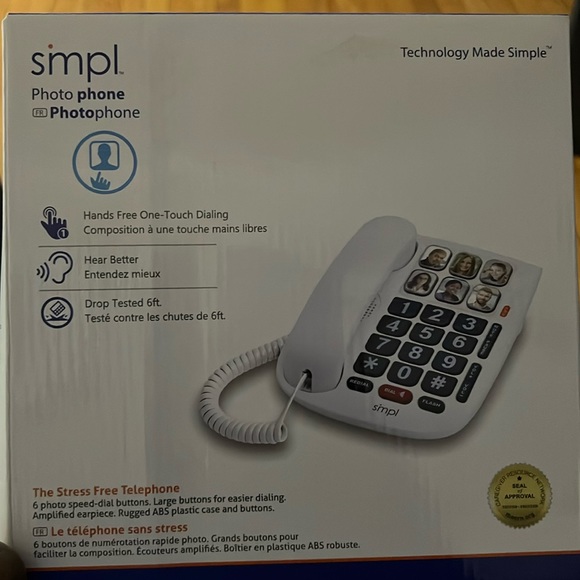 smpl | Other | Smpl Photo Phone With Large Buttons | Poshmark